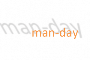 Man-days definition and role in the quality control industry